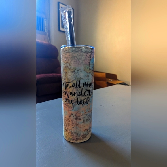 Dining | Epoxy Map Cup | Poshmark